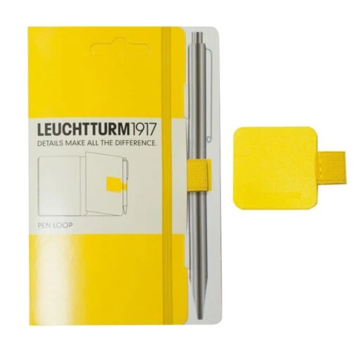 Essential Leuchtturm 1917 Pen Loop In Lemon Yellow Picks at Pen & Paper ...